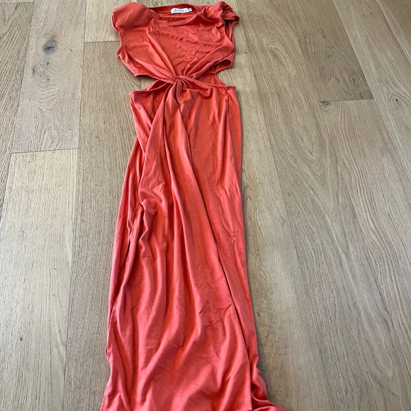 Dresses | Womens Size S Maxi Dress With Twist Detail And Open Sides Leg ...